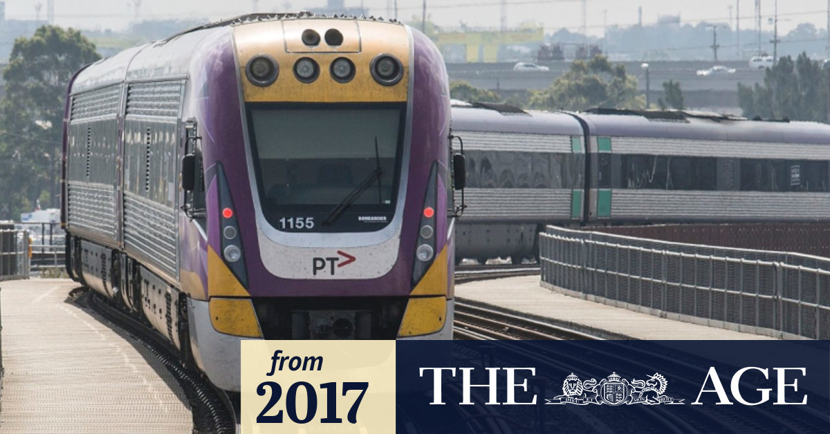 'Distressed' V/Line passengers open train doors after becoming trapped ...