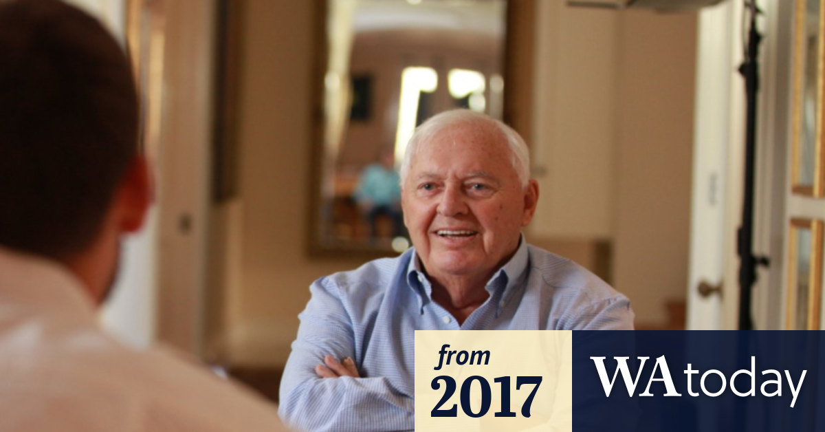 Alan Bond reveals secrets of success in one of his last interviews