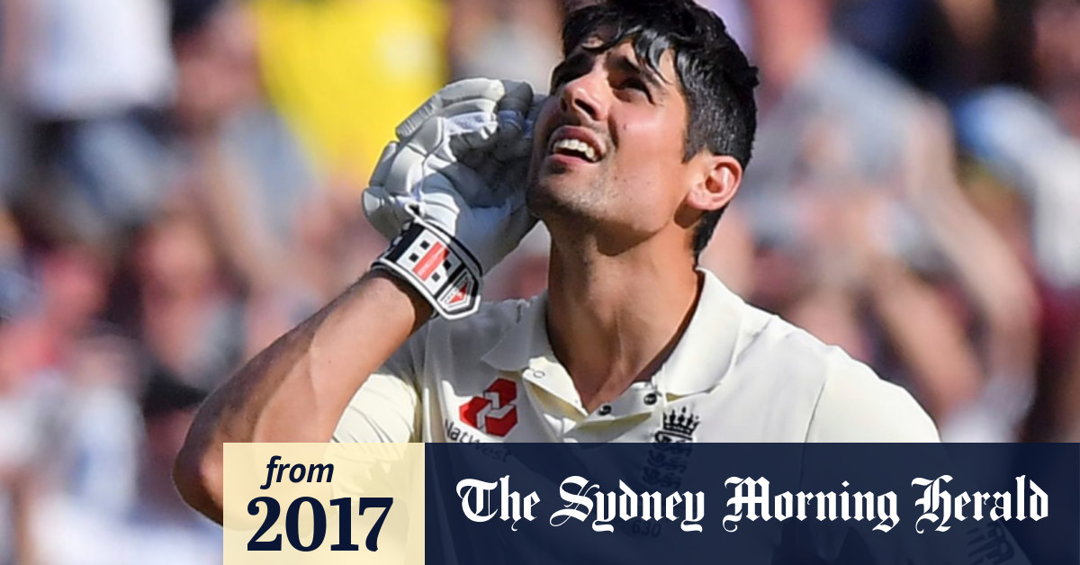 Ashes 2017-18: Alastair Cook turns back the clock to save his career