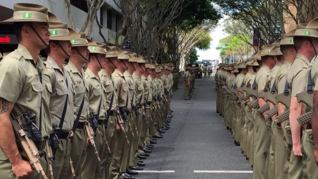 Special salute honours 50 years of service to Brisbane
