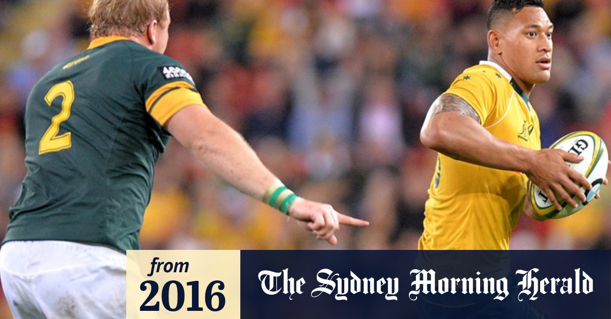 Live scores: Wallabies v Springboks, Rugby Championship 2016, Pretoria
