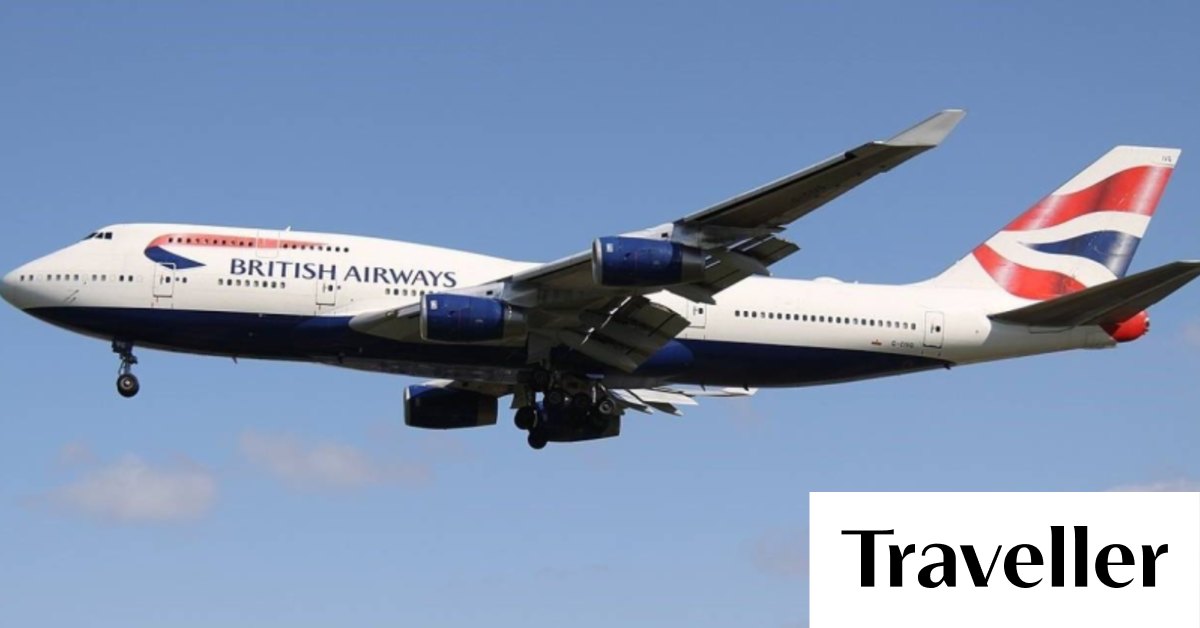 A retiring British Airways 747 breaks record for shortest ever jumbo flight
