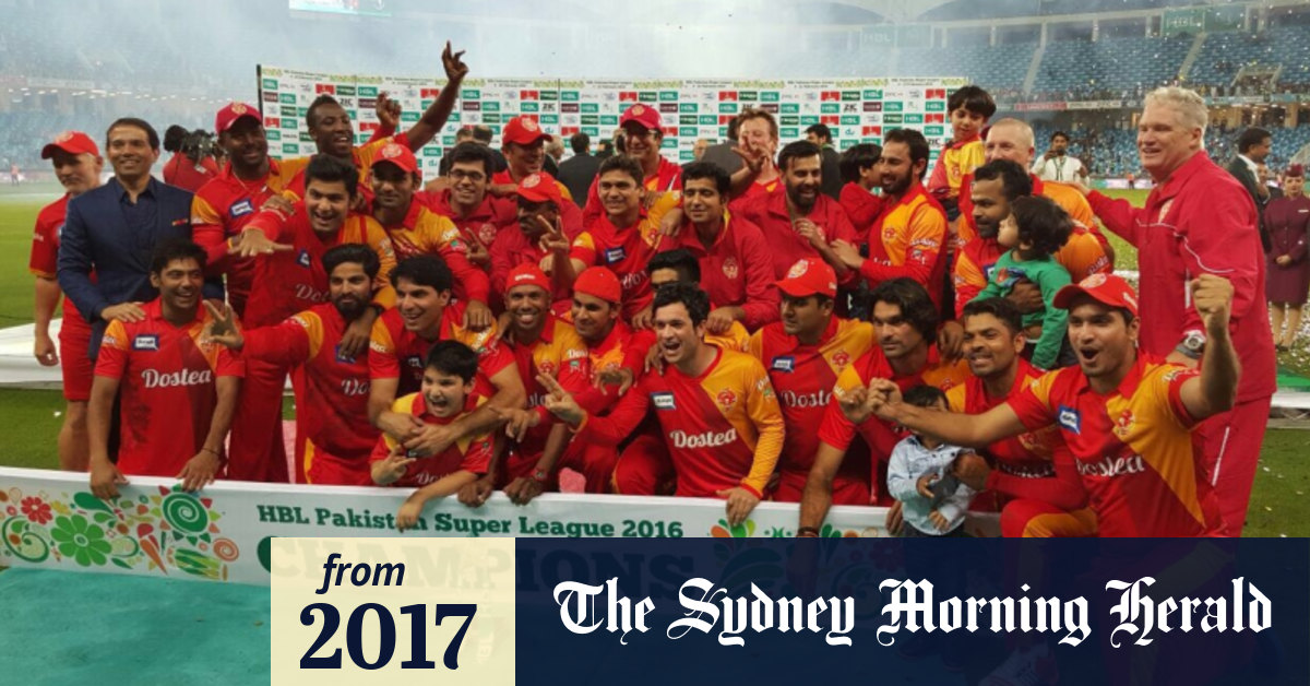 Getting a punch in the mouth in the Pakistan Super League