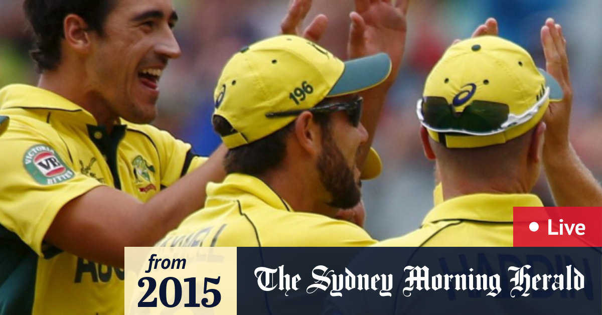 ICC Cricket World Cup 2015: Australia v India, semi-final in Sydney