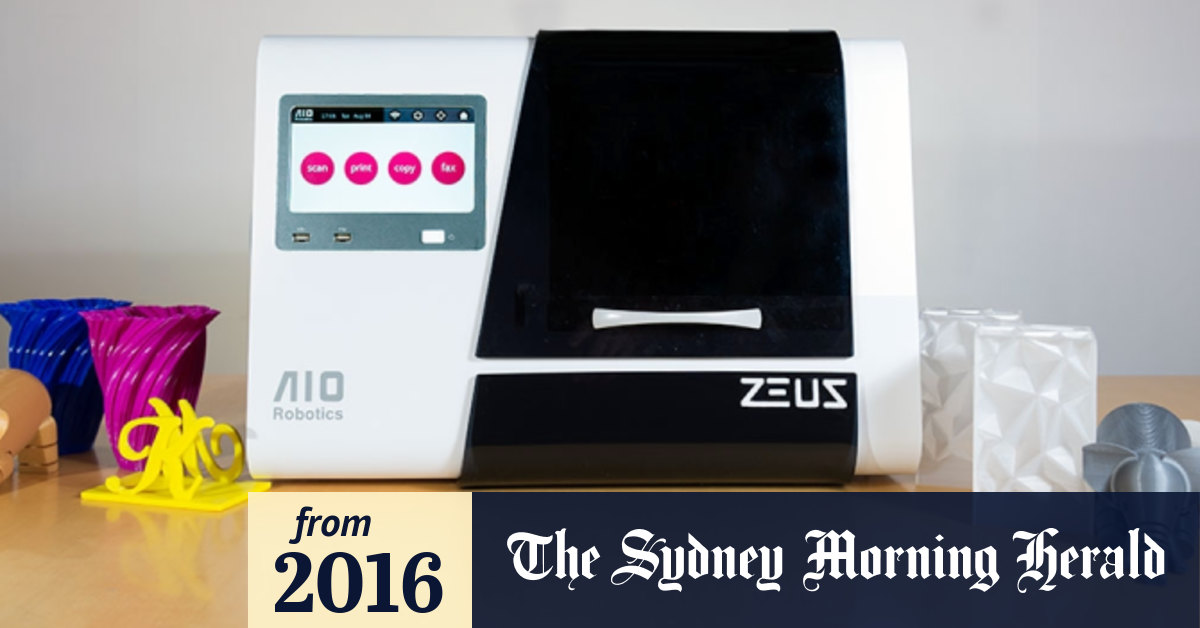 Hands on: AIO Robotics Zeus 3D printer/scanner