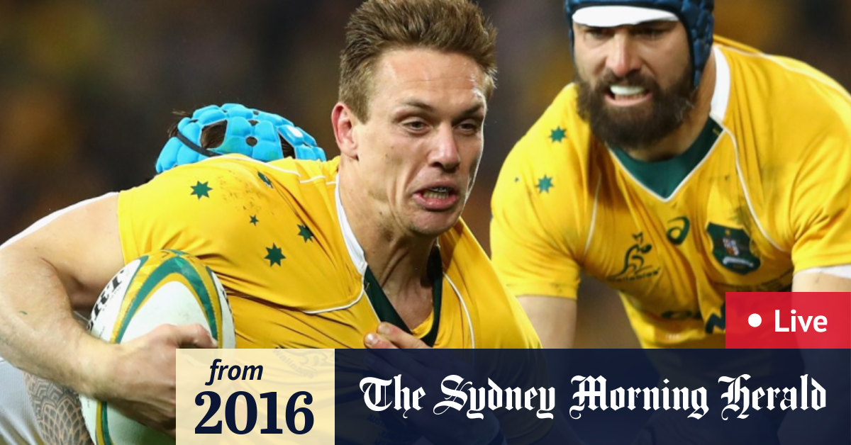 Live rugby international: Wallabies v England third Test at Allianz ...
