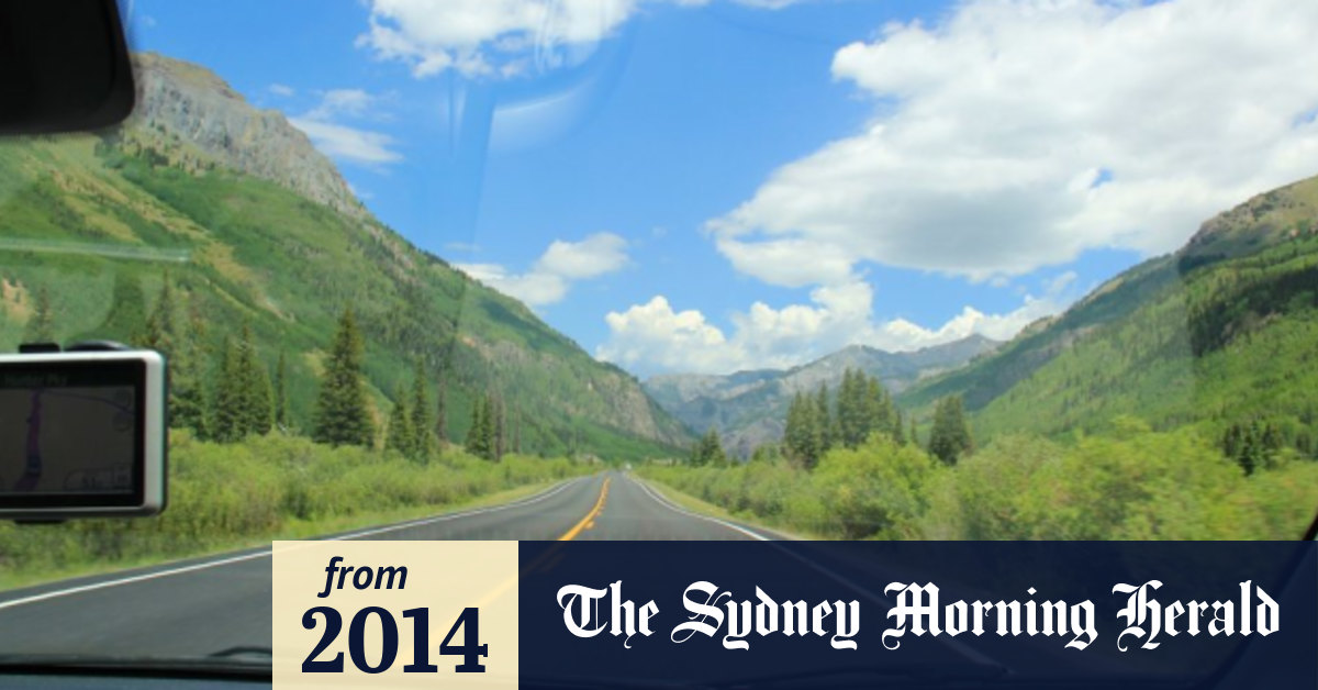 GPS technology gets you from A to B by the most scenic route