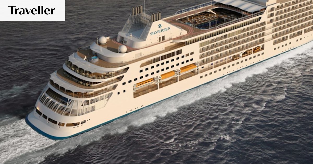 Silversea cruise ship Silver Muse launches: New luxury ship christened ...