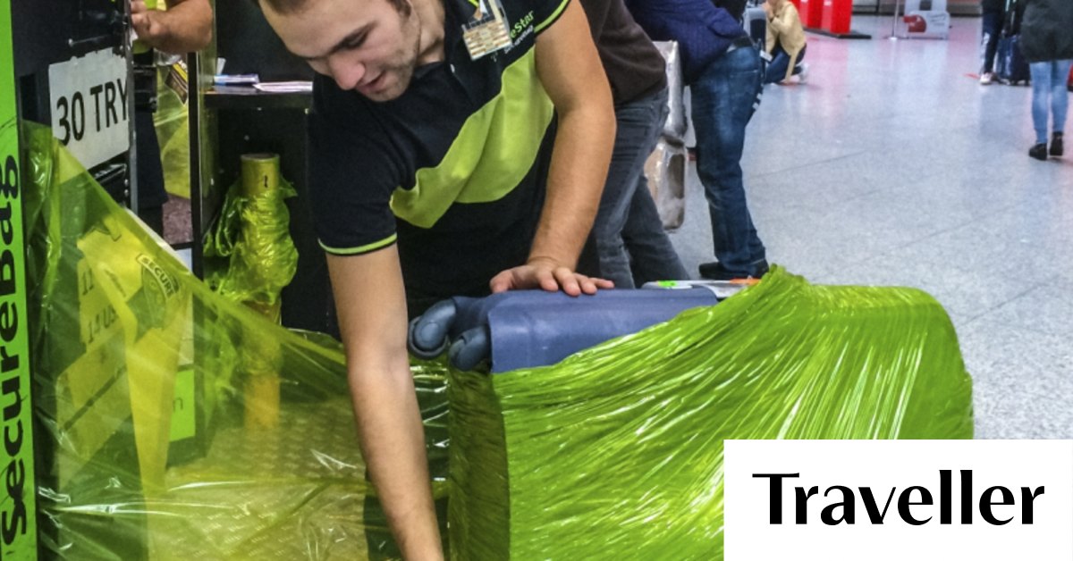 Is it worth getting your suitcase wrapped in plastic before a flight?