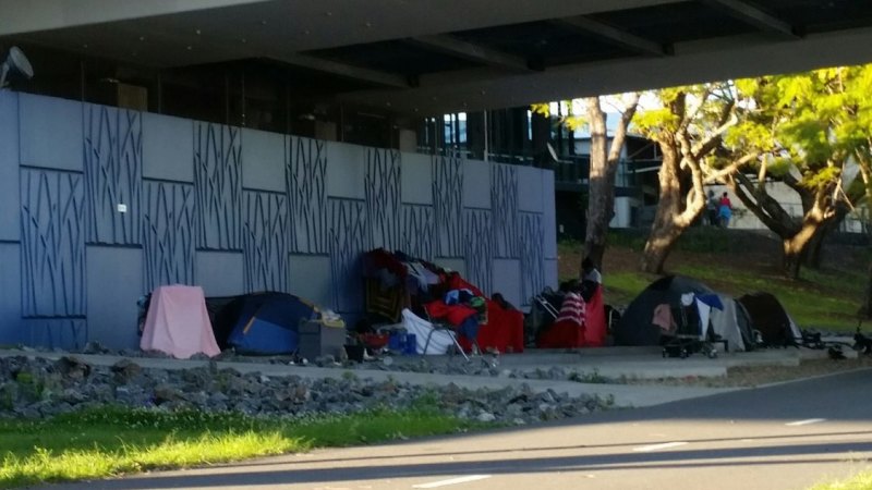 South Brisbane homeless could be moved on to nowhere
