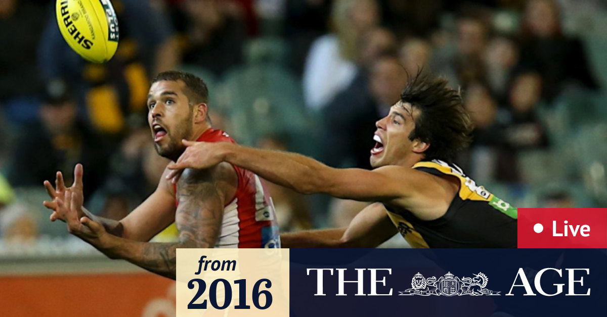 Live AFL: Saturday night footy