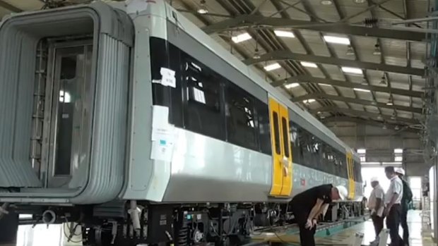 75 new Qld trains cost taxpayers $4.4b but yet to turn up on track