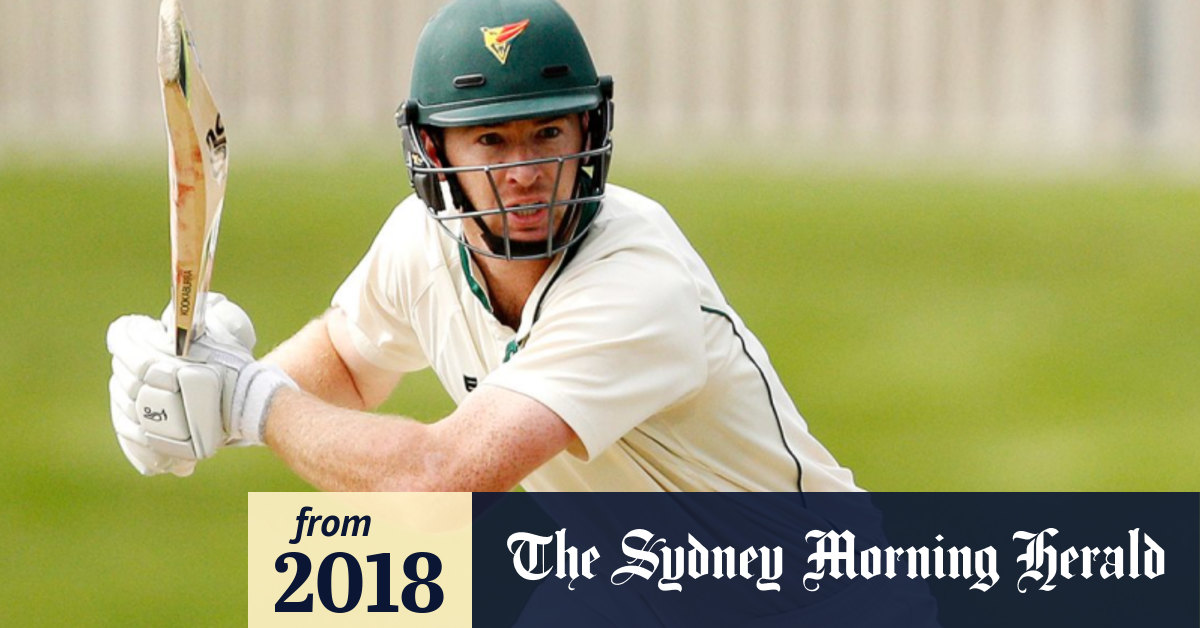 Cricket: Canberra's Tom Rogers named in Tasmania's Sheffield Shield ...