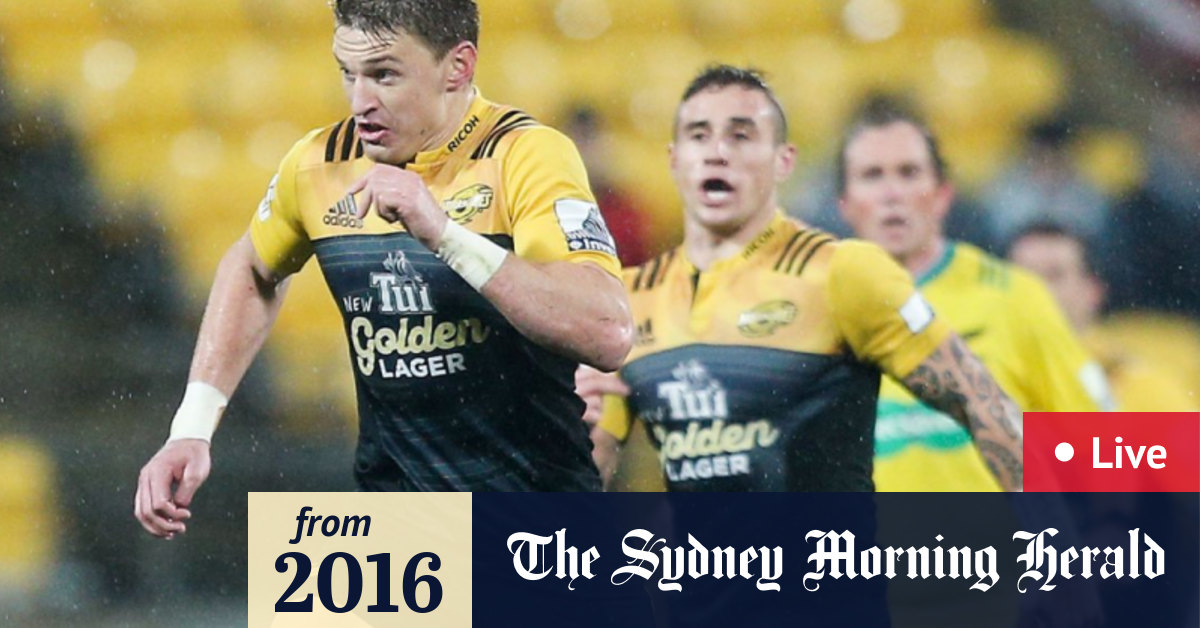 Live Super Rugby 2016 final scores: Hurricanes v Lions 2016