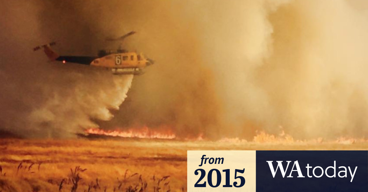 'It just took off': Glen Iris bushfire burns near Bunbury