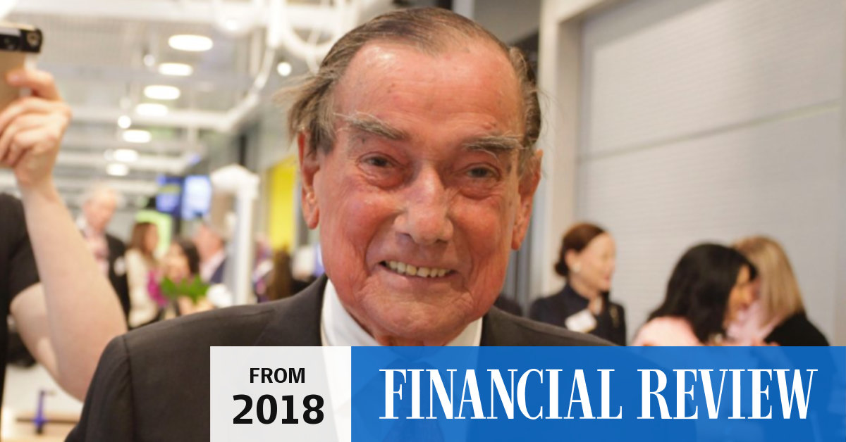 Michael Crouch: Australia's hot-water king dies aged 84