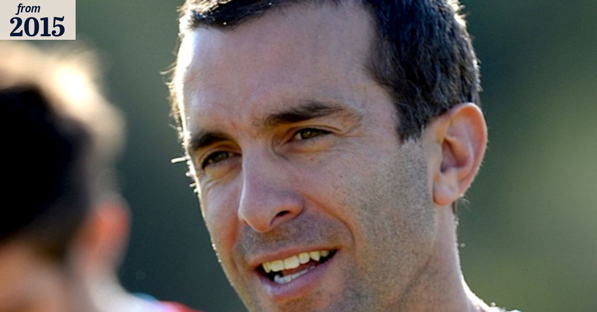 NRL referee Matt Cecchin reacts to homophobia study in sport