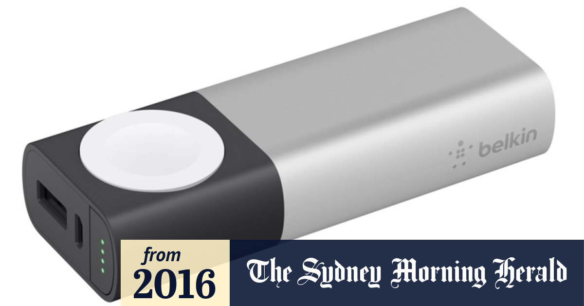 Power packs: Belkin's pumping portable charger
