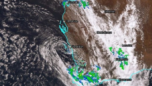Was a cyclone to blame for Perth's rainy day?
