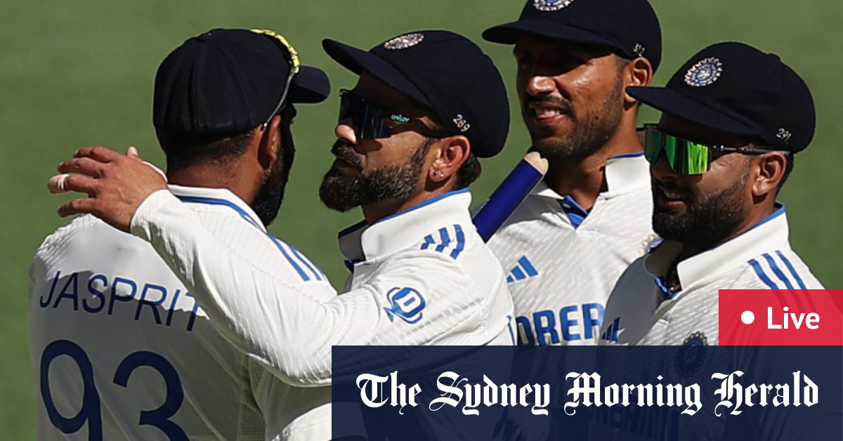 Australia v India LIVE: Perth Test results, scores, time, program ...