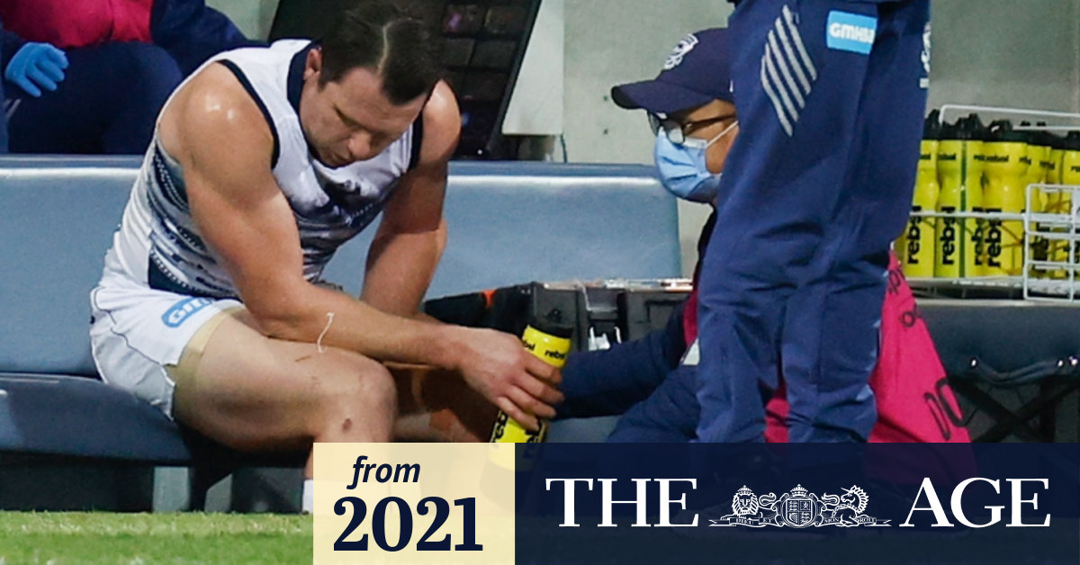 AFL 2022: Patrick Dangerfield and emerging Geelong Cat Brandon Parfitt ...