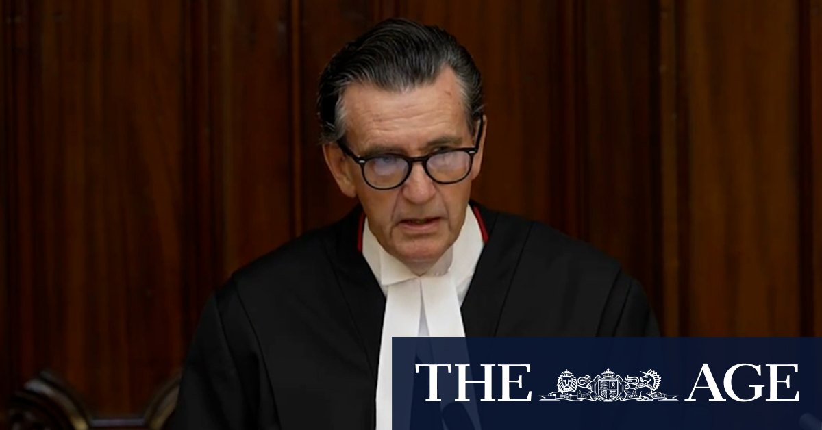 Erin Patterson mushroom trial: Watch Justice Christopher Beale’s full ...