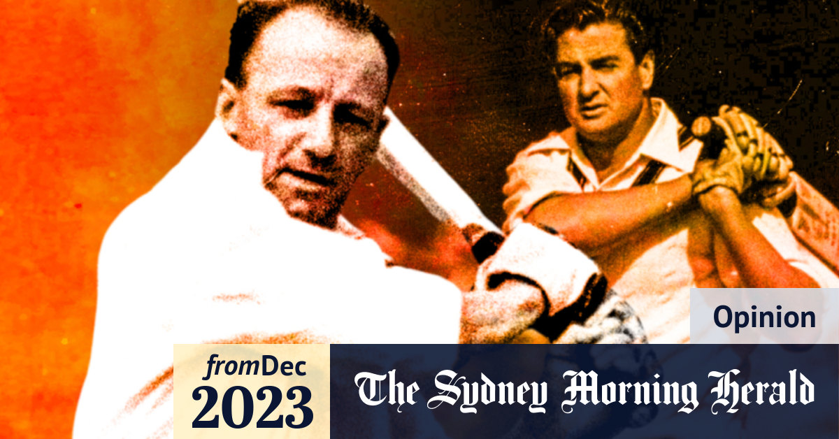 Mitchell Johnson v David Warner? Pfft. Keith Miller v Donald Bradman ...