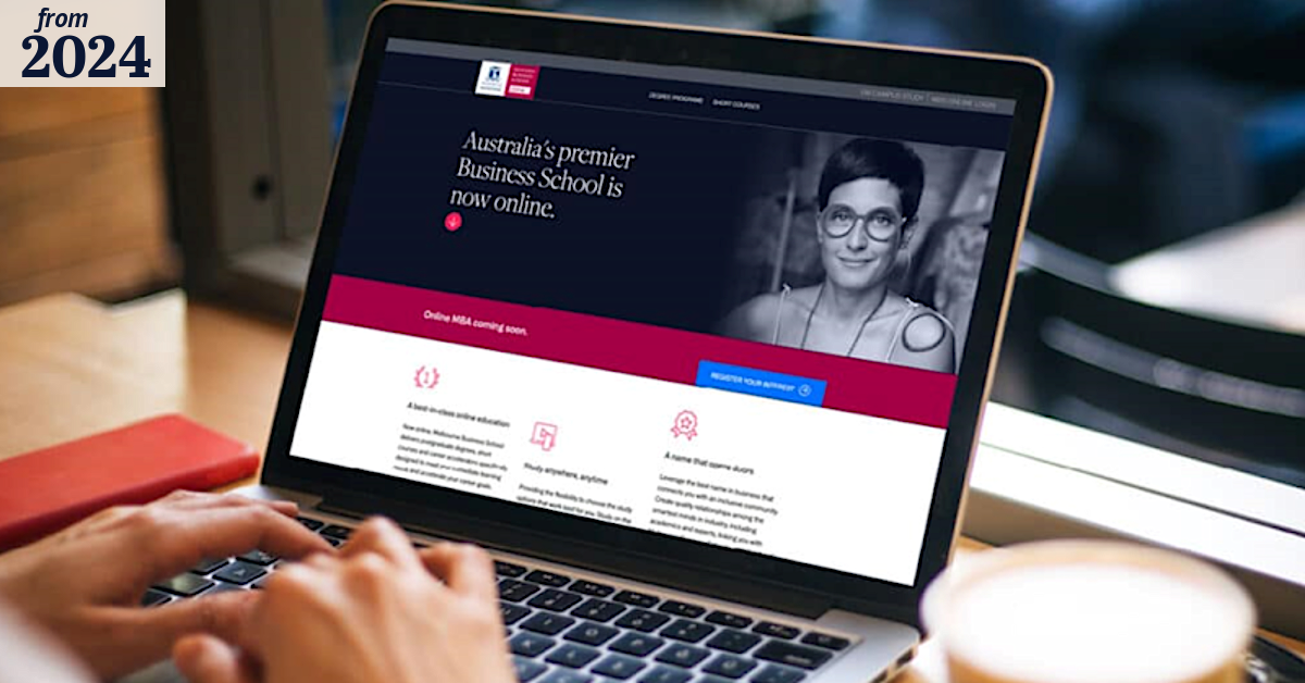 Online MBA allows career-minded learners to balance work and study