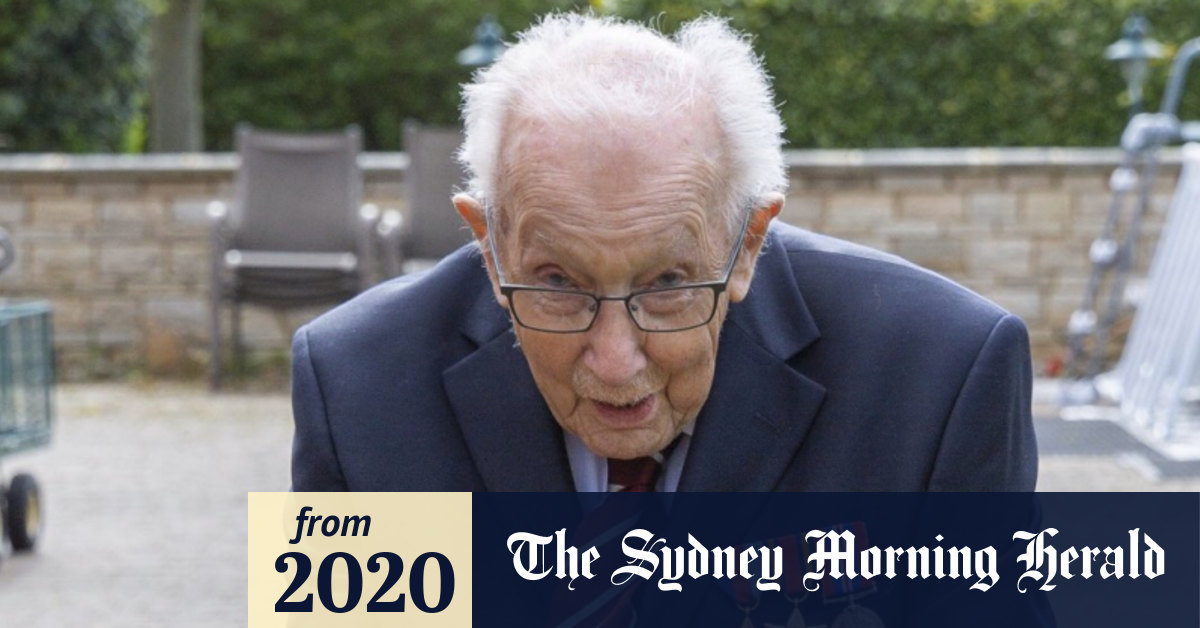 Coronavirus: Retired army captain Tom Moore, 99, raises money for NHS ...