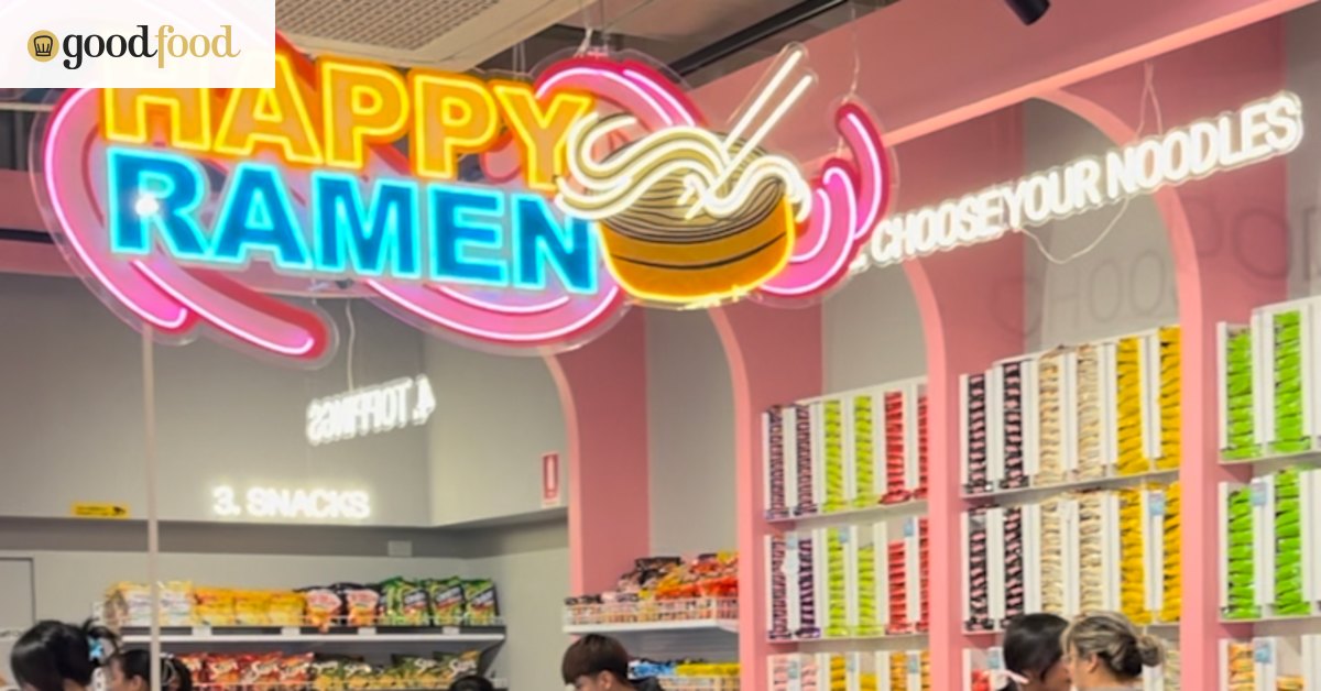 Sydney ramen cafe Happy Ramen Express serves DIY noodles