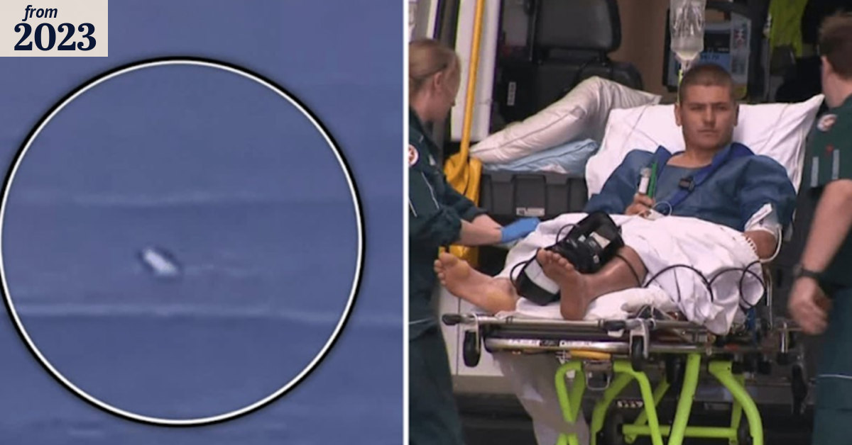 WA shark attack caught on film as surfer ‘rescued himself’ by swimming 600m