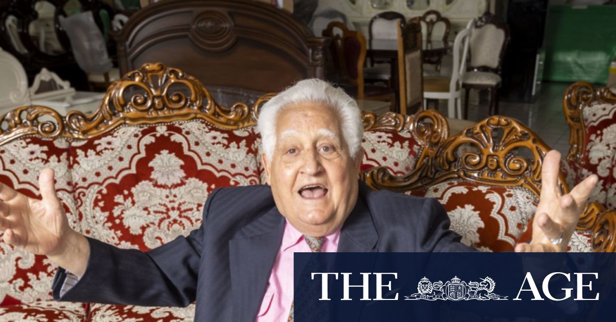 Franco Cozzo death: Melbourne furniture icon dies aged 88