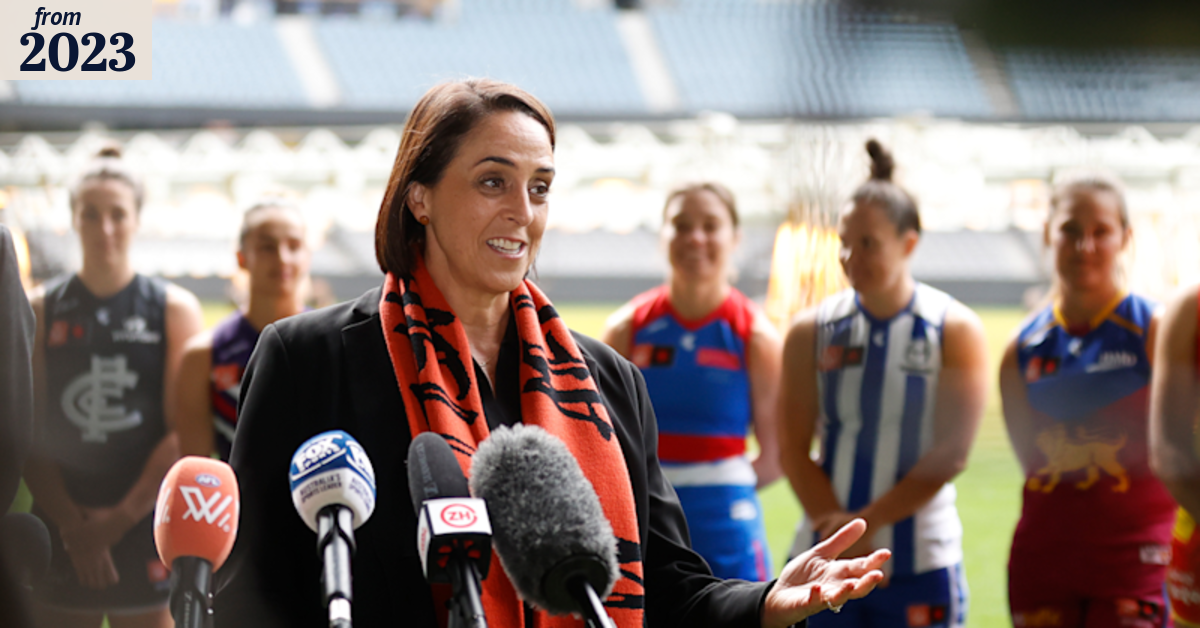 AFLW 2023: Nicole Livingstone steps down as general manager of women’s ...