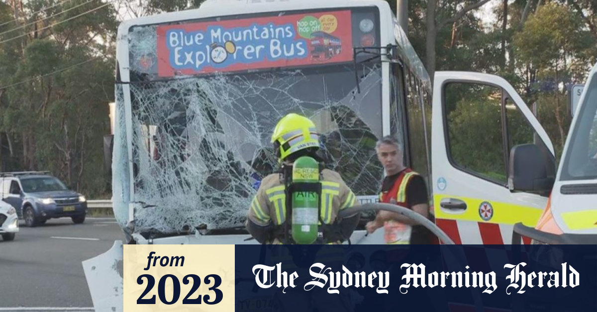 Blue Mountains bus crash: Children, driver taken to hospital after ...