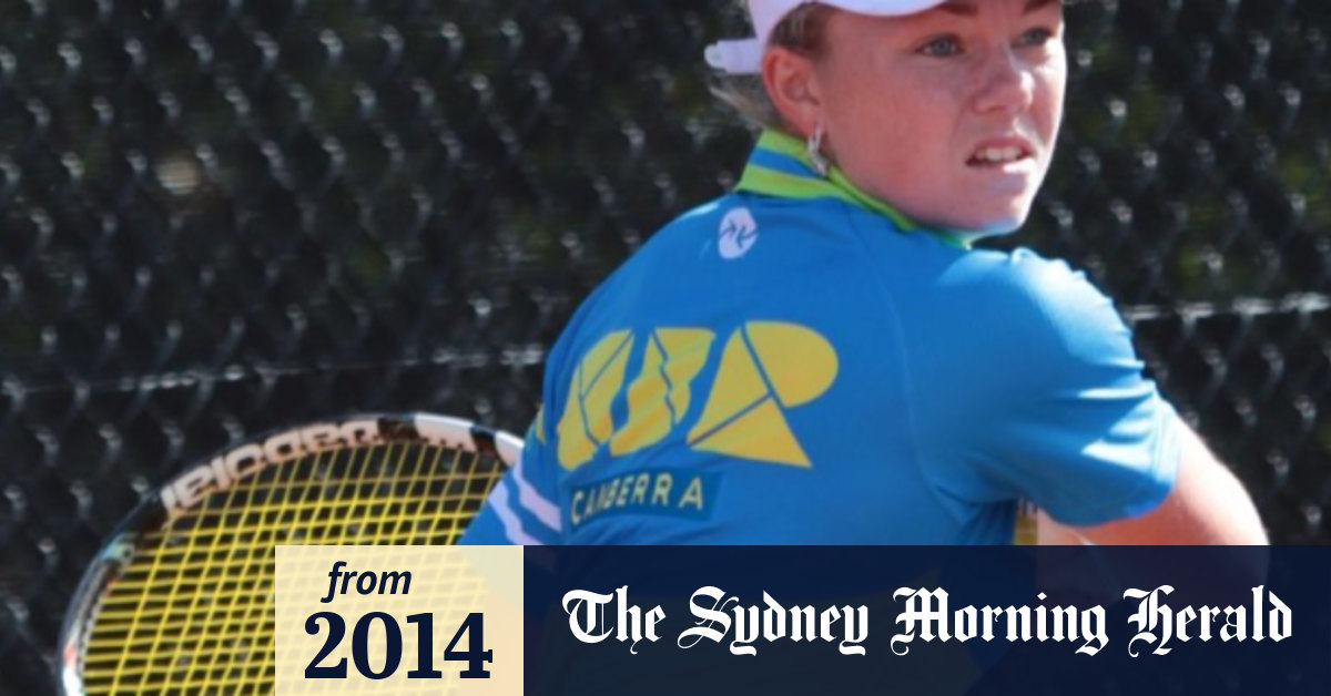 Canberra tennis player Alexandra Nancarrow enjoying breakthrough season ...