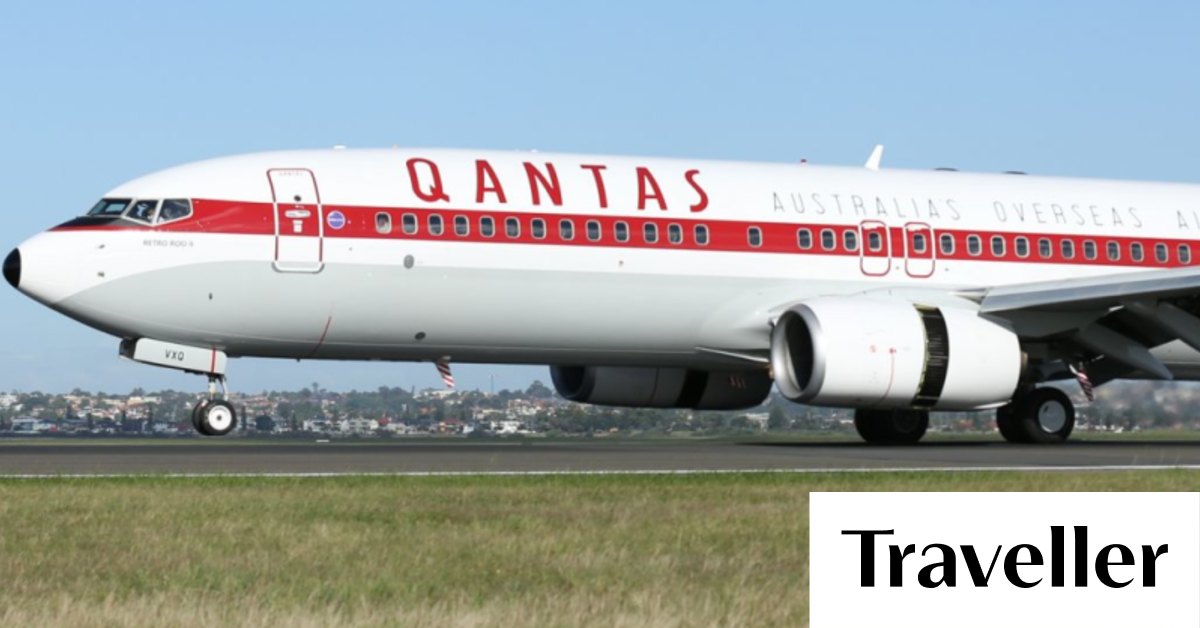 Qantas Retro Roo II unveiled: 1960s paint job for Boeing 737