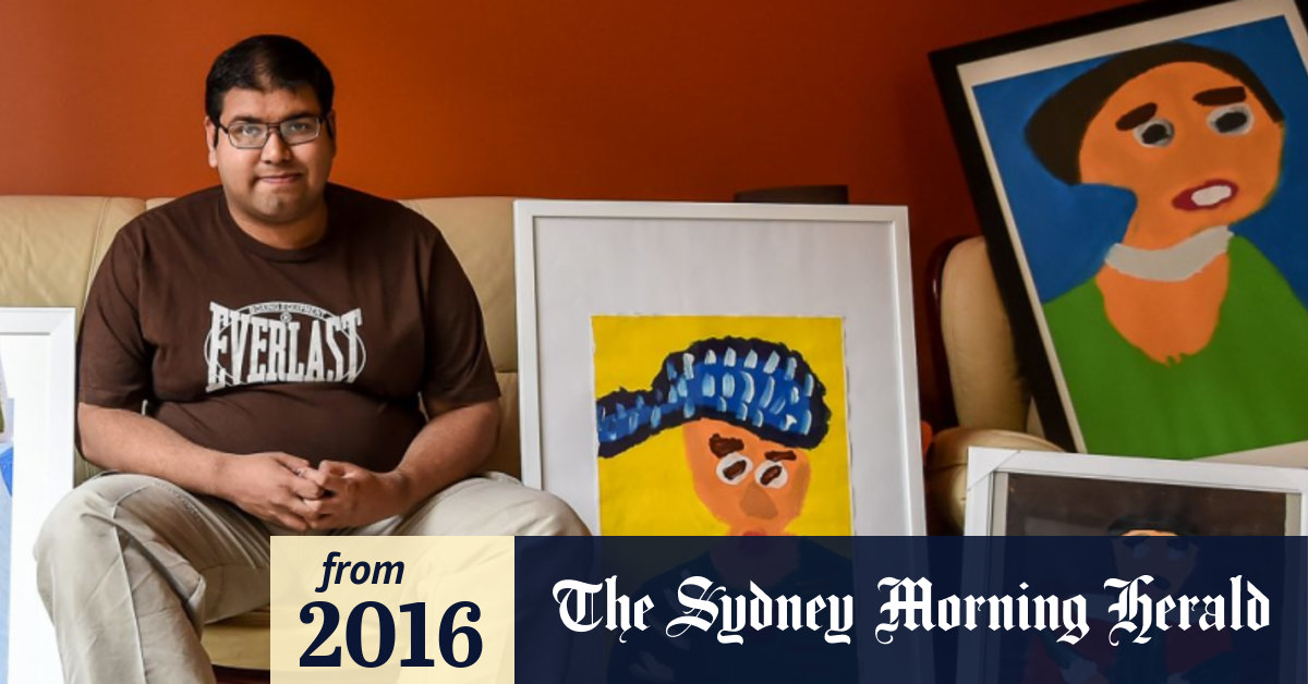 Emerging painter and autism ambassador Patrick Francis expresses ...