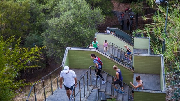 Jacob's Ladder staircase in West Perth to reopen after 'fitness health ...