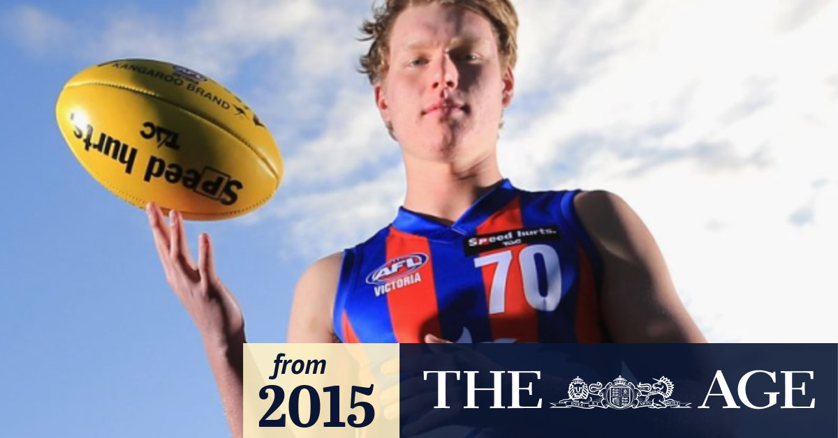 Young footballer Sam McLarty wired up for grand final challenge
