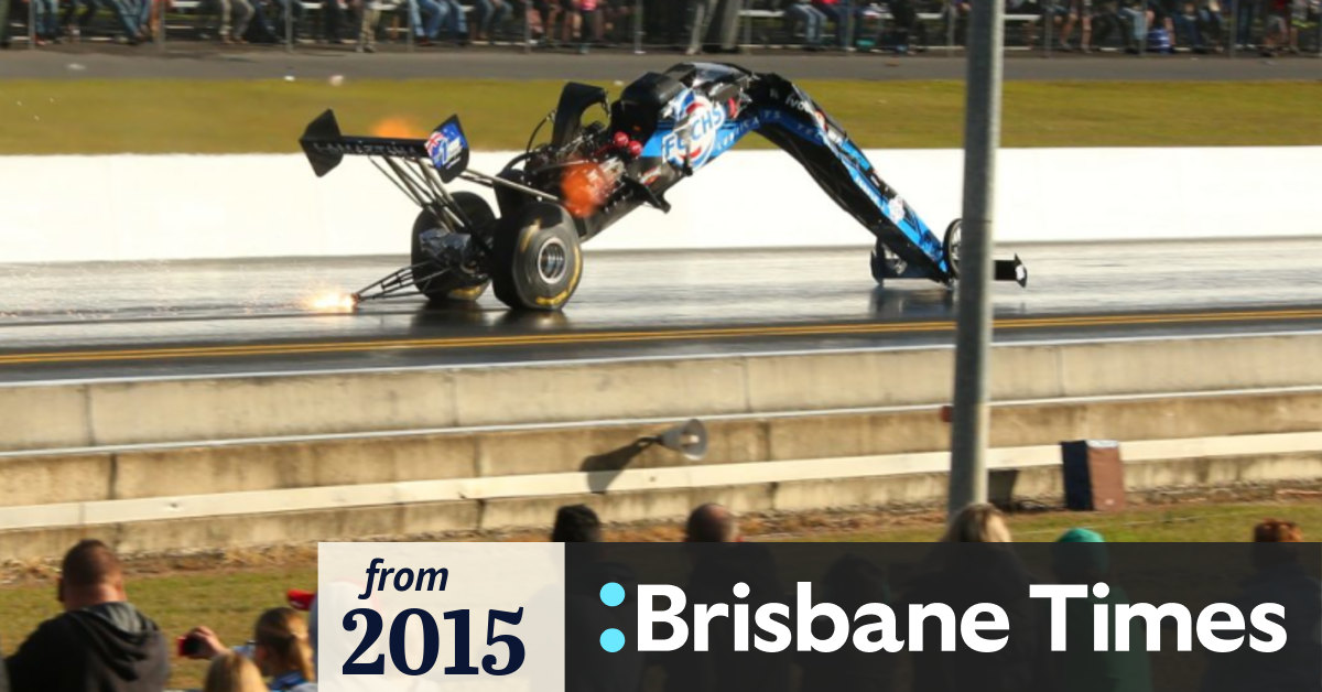 Drag racer injured in Willowbank crash