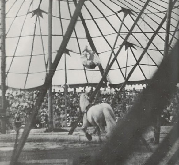 Leo St Leon, bareback circus rider