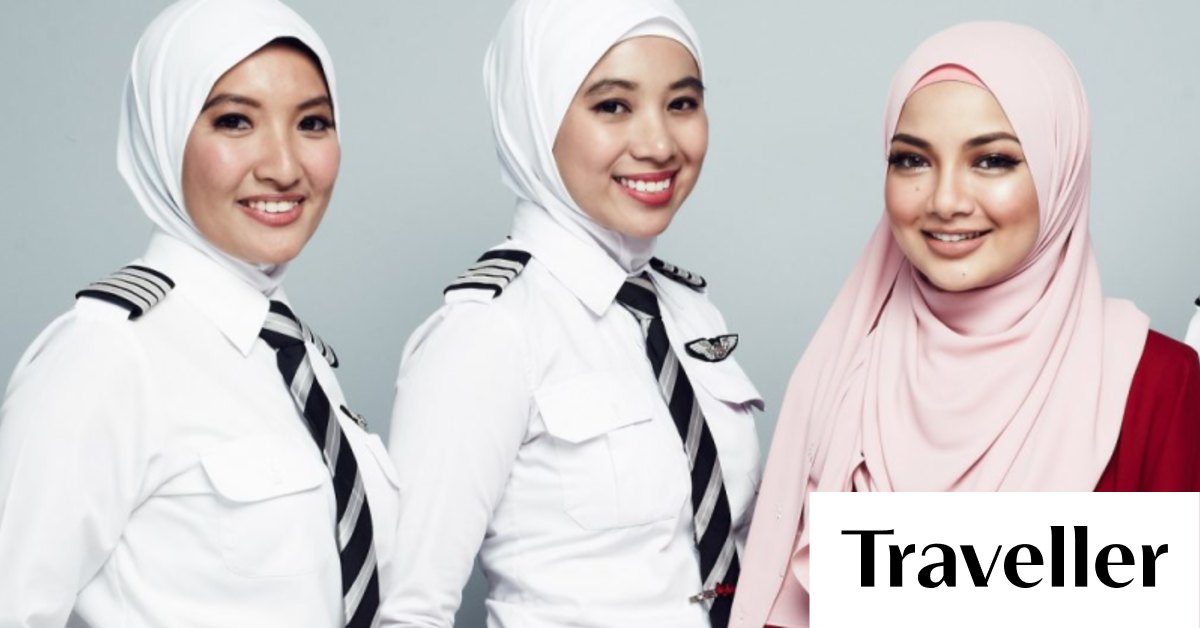 AirAsia female pilots get specially designed hijab as part of uniform