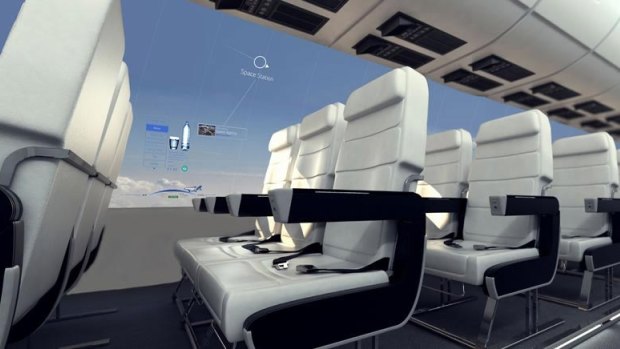 Windowless planes would cut costs, could take off in 10 years