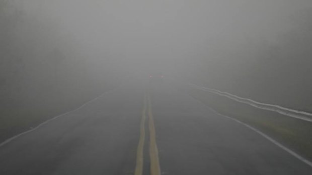 Thick fog blanketing Perth puts motorists at risk