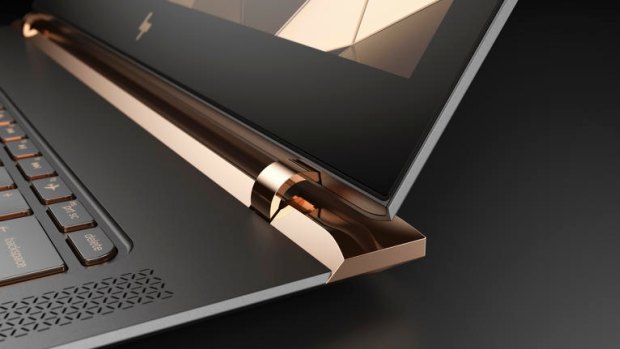 HP Spectre review: thin laptop looks like James Bond's gold-hinger