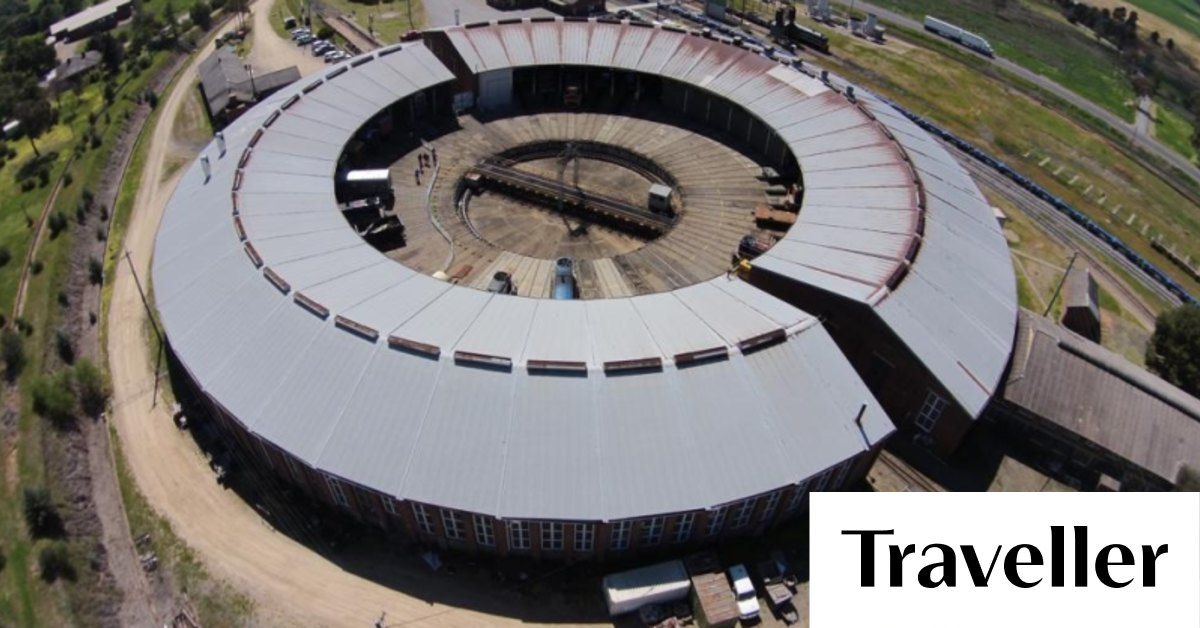 Junee Roundhouse Railway Museum: Australia's biggest turntable spins ...