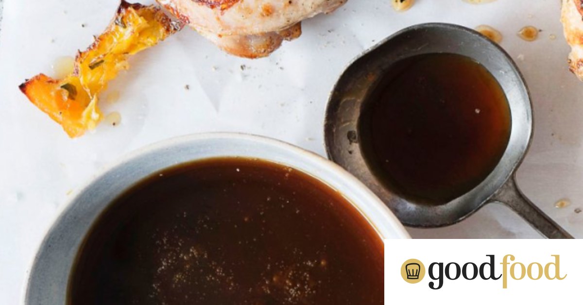 Big-batch chicken jus recipe