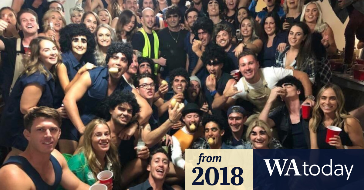 Spot the Spud King: Perth housemates host epic Spud Shed themed party