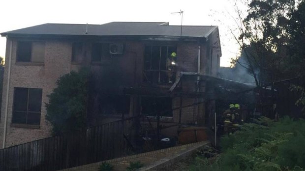 'We're back to square one': Fire fighter loses everything in house fire