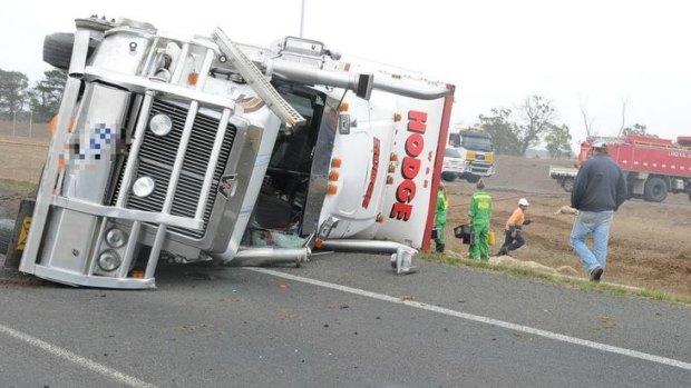Two die in separate Victorian truck collisions